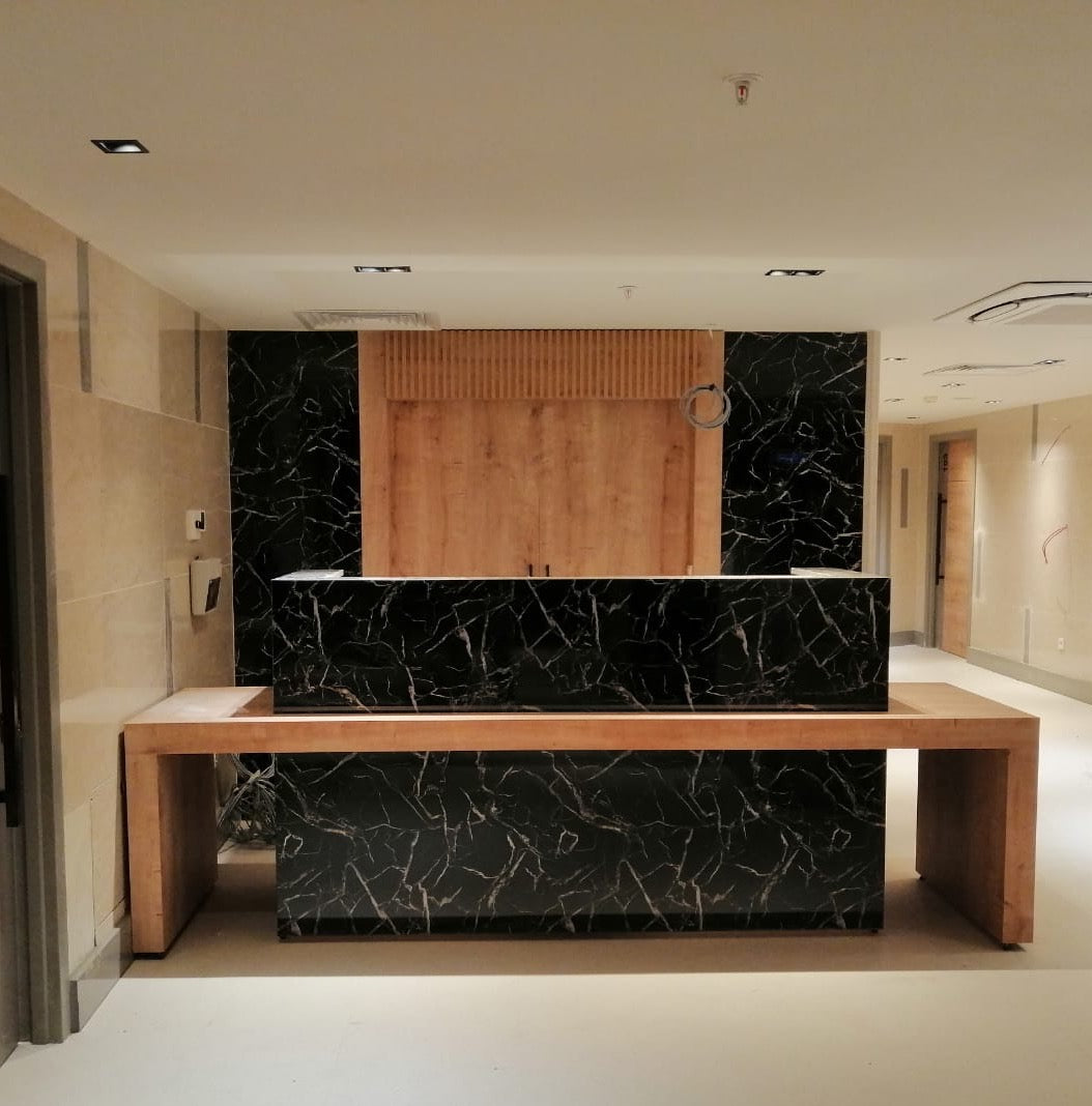 PVC PANELING MARBEL PATTERN WITH SPECIAL PROFILES | Fast Decor