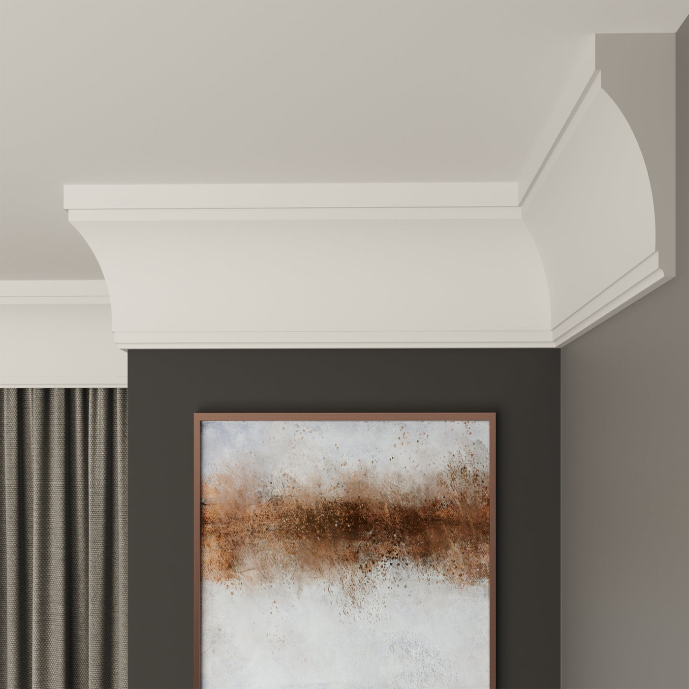 Coving Cornice Moulding Wall Ceiling DIY CS32 | Fast Decor