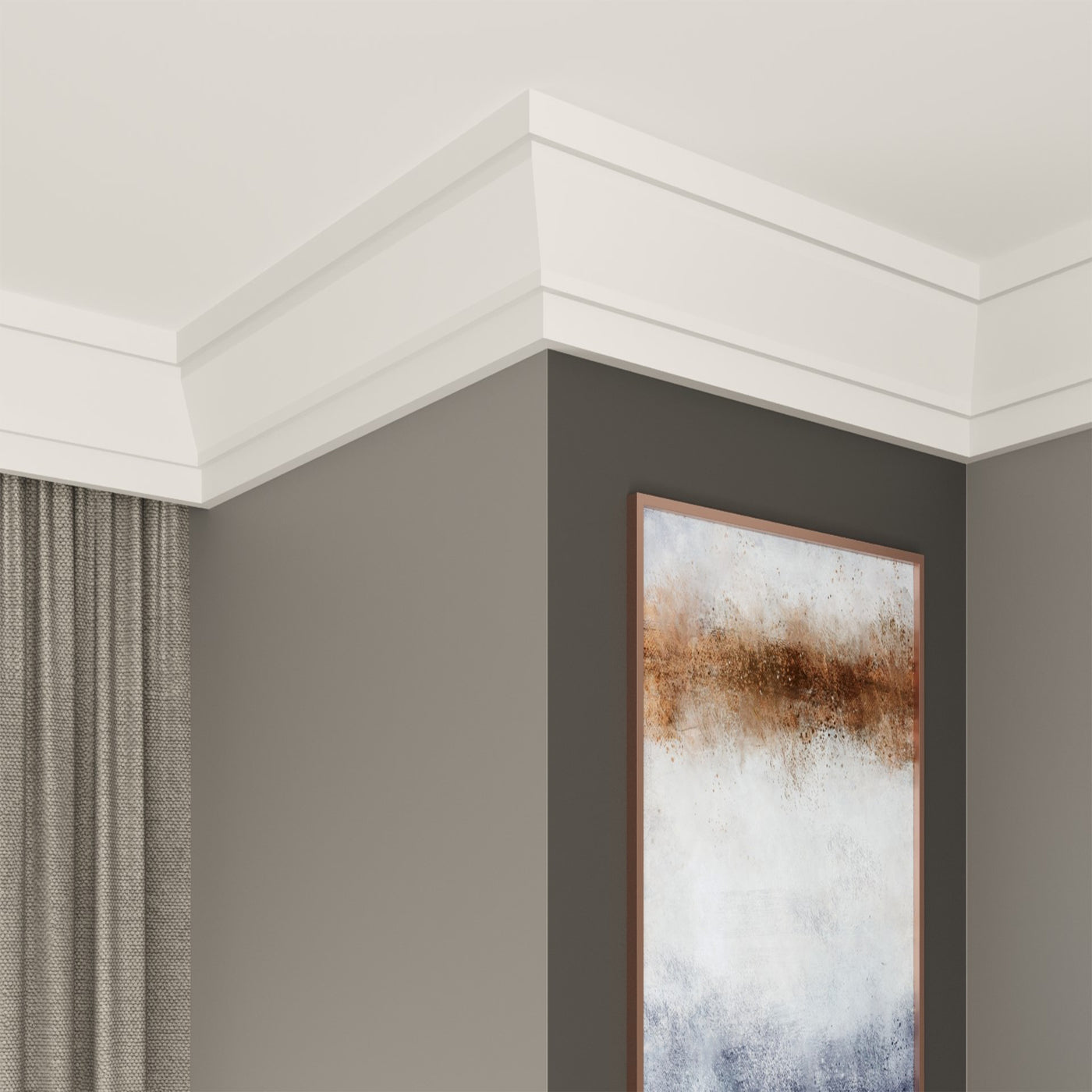Coving Cornice Moulding Wall Ceiling DIY CS10 | Fast Decor