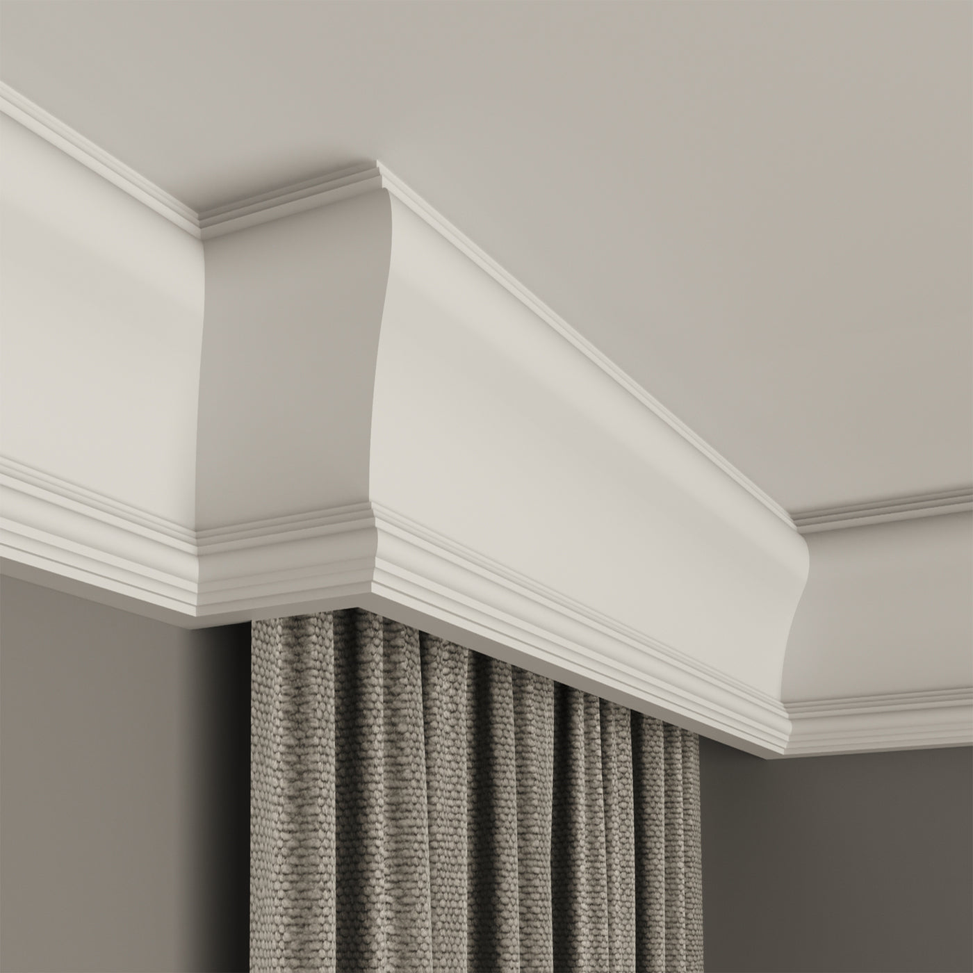 Coving Cornice Moulding Wall Ceiling DIY CS24 | Fast Decor