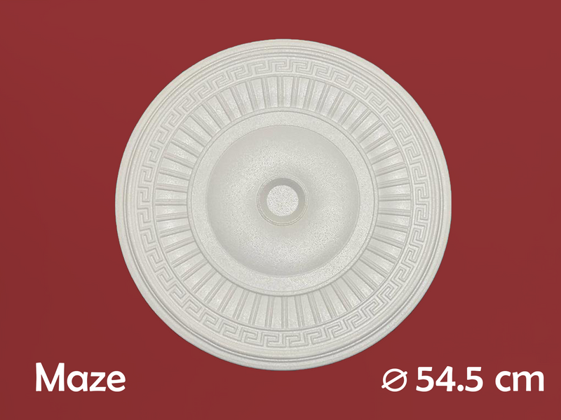 CEILING ROSE MEDALLION - MAZE | Fast Decor