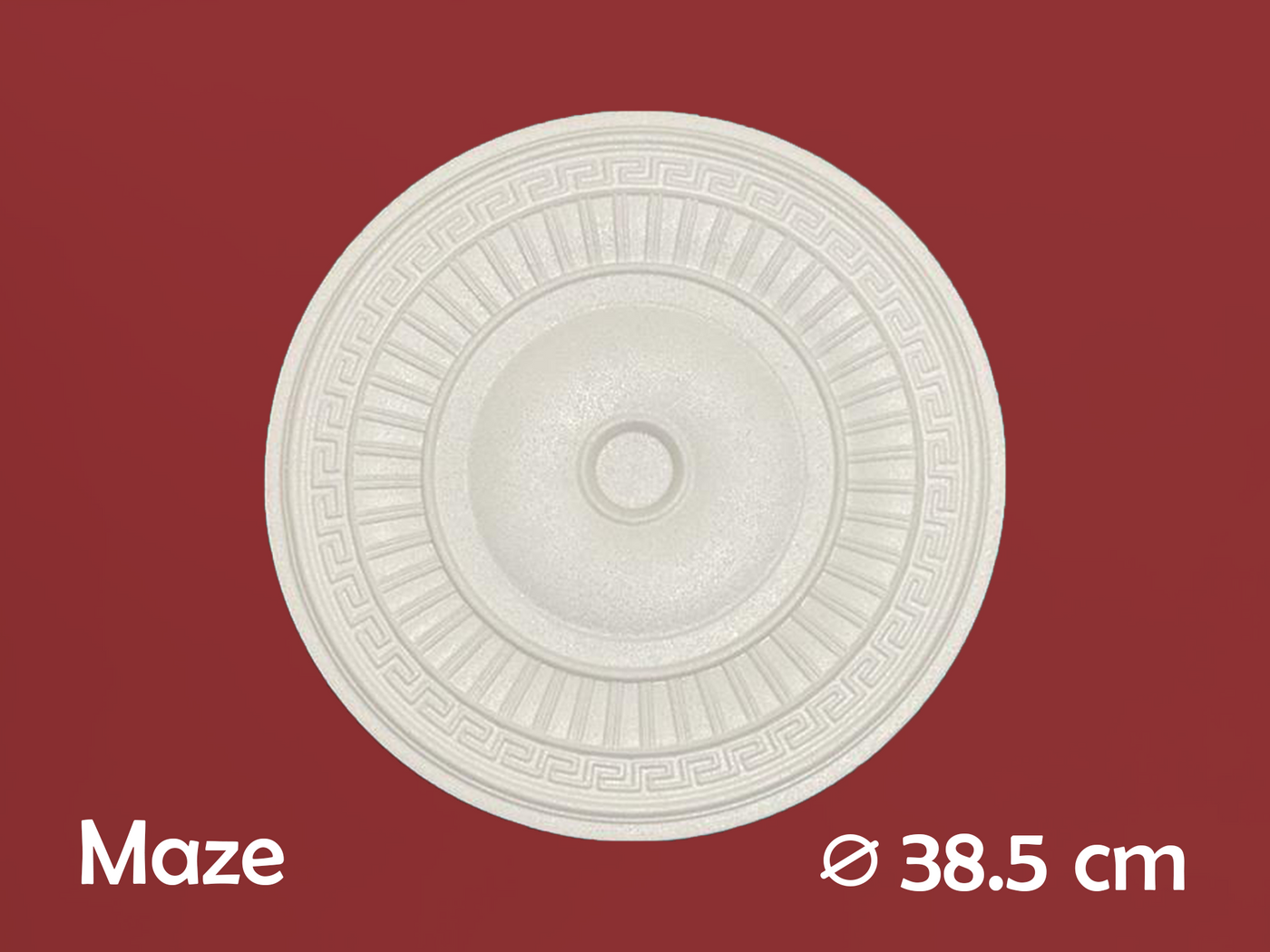 CEILING ROSE MEDALLION - MAZE | Fast Decor